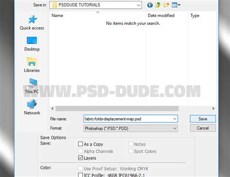 Create Realistic Fabric Folds In Photoshop With Displacement Map