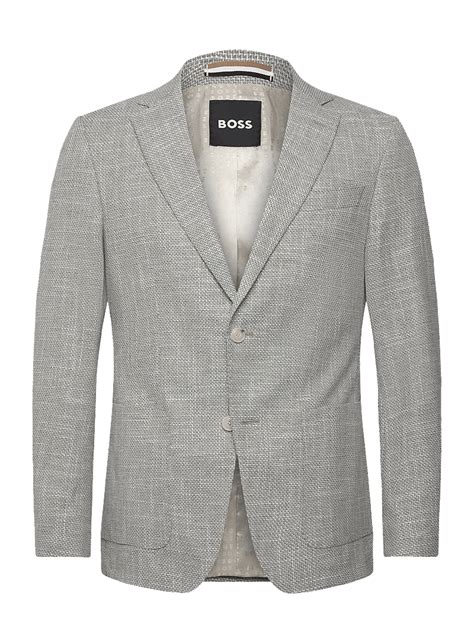 Boss H Hutson 2pp 253 Enkeltradede Blazere Shop På Booztlet