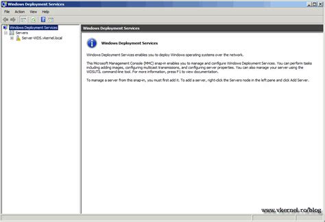 Install Wds Windows Deployment Services On Windows Server 2008 R2