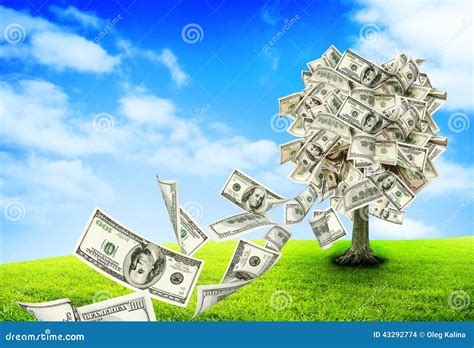 Money Tree Growing From A Pile Of Coins Royalty Free Stock Photo CartoonDealer Com 17198079