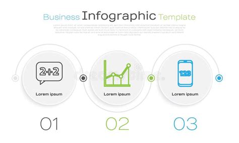 Set Line Graph Schedule Chart Diagram Sigma Symbol And Book With