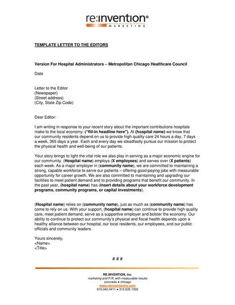 Editorial Letter Format