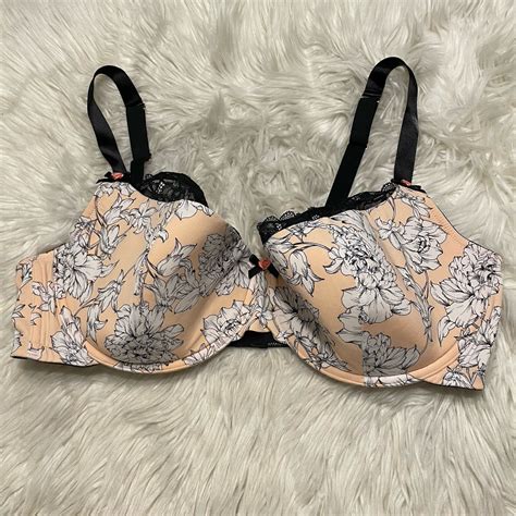 Cacique 44dd Bra Floral Lightly Lined French Balconet… Gem
