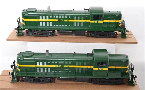 Weaver Modern O Scale Two Rail Pair Of Rutland Rs 3 Diesel L