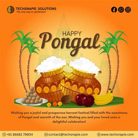 Techsnapiesolutions Techsnapie Happypongal Pongalwishes