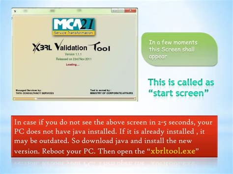 using xbrl validation tool xbrl flash tutorials pptx desktop publishing computer