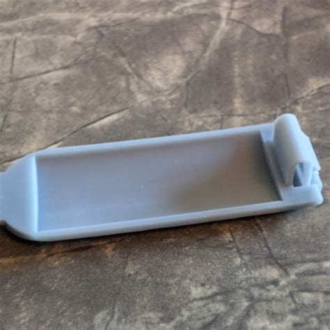 3d Printable Toshiba Tv Remote Battery Cover Model Ct 8046 By Joshua