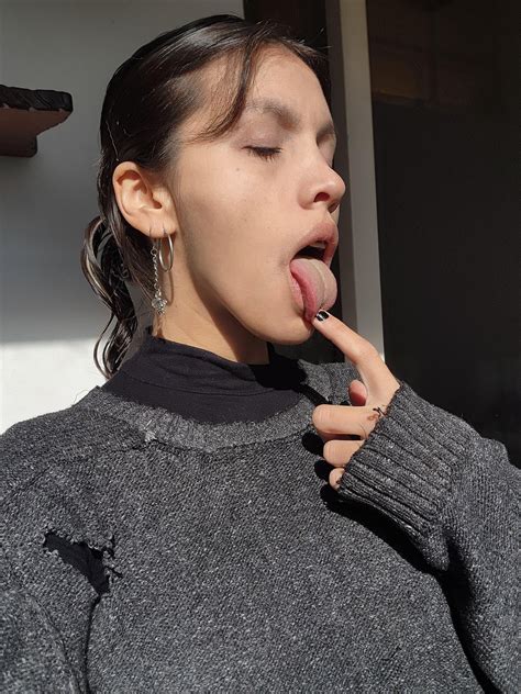 Tell me what would my tongue look like on your cock? From 1 to 10 : r ...