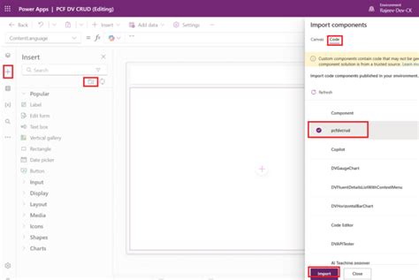 [step by step] beginner create a pcf control and add it to a custom