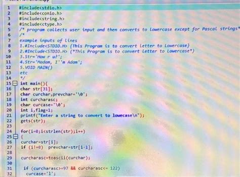 Solved Rebuild This C Code To Be A L Lexflex File