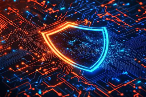 Data Protection Visualized As A Shield Over Personal Information