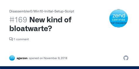 New Kind Of Bloatwarte · Issue 169 · Disassembler0win10 Initial