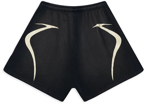 Hellstar Warm Up Shorts Black Mens Ss24 Us