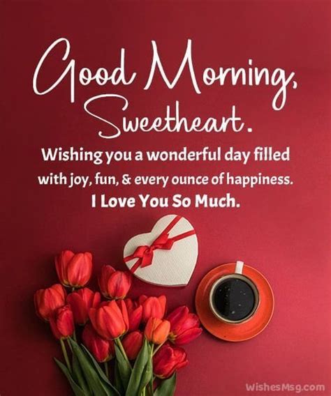 50 Good Morning Sweetheart Images With Beautiful Images And Messages