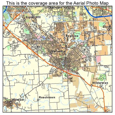 Map Of Belleville Illinois