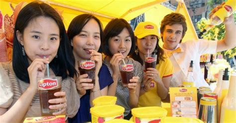 립톤 아이스티 믹스 칵테일쇼 실시