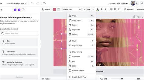 Connect Data Option Missing From Bulk Create Rcanva