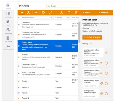 Store And Manage Reports Seamlessly Telerik Report Server
