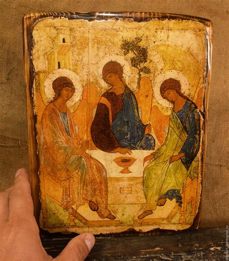 Рублев Троица Икона Фото — Фото Картинки