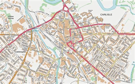 Carlisle Street Map 2024