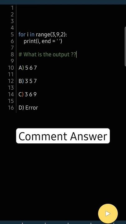 Comment Answers Correct Answer Will Be Pinned Pythontutorial Coding Python Code Youtube