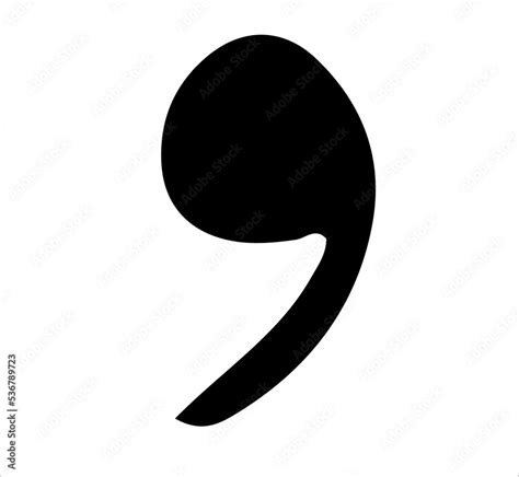 Comma Clip Art