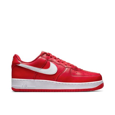 Red Air Force 1 Trainers Online Nike Sneakers Laced