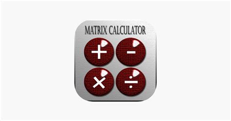 ‎matrix Calculator Plus ב App Store