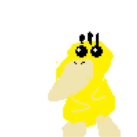 Pixilart Psyduck By Renee Duh