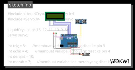 Tugas Program Parkir Wokwi Esp32 Stm32 Arduino Simulator