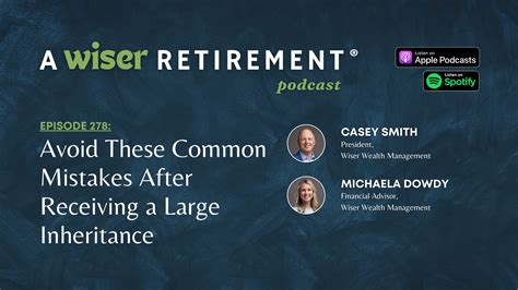 Large Inheritance Avoid These Top Financial Mistakes