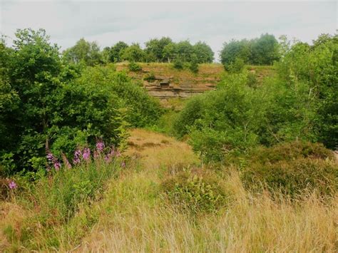 Former Quarry Face Hipperholme © Humphrey Bolton Geograph Britain