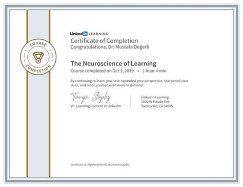 Certificate Ofcompletion Learning Qlikview Ppt