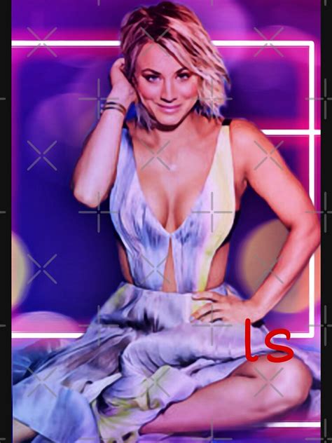 Kaley Cuoco Classic T Shirt Sold By Kasia Bojanowska Sku 1003490
