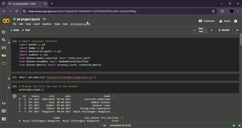 masilamani ravi on linkedin internpe machinelearning ipl python
