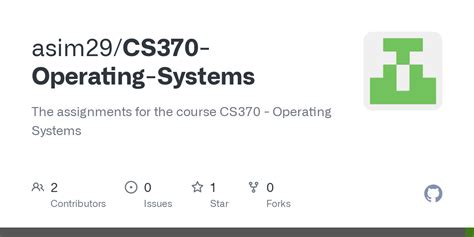Cs370 Operating Systemsassignment1simplec At Master · Asim29cs370