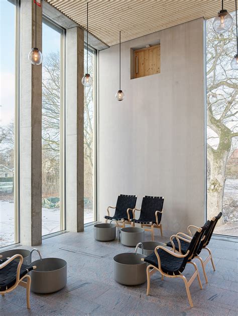 Johan Sundberg Adds Concrete Andrum Spa To 16th Century Swedish Estate