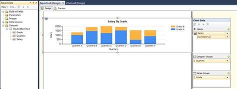 Ssrs Stacked Bar Chart Multiple Series 3d Line Plot Matplotlib Line