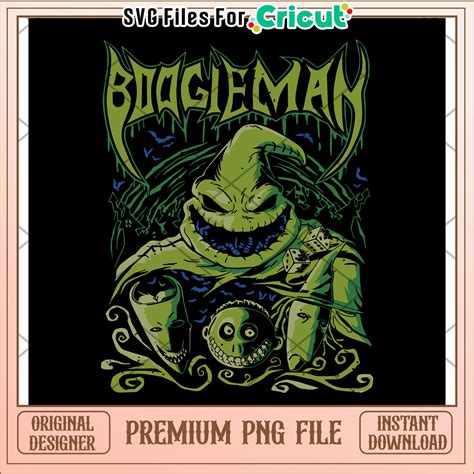 Boogie Man Png Oogie Boogie Png Hallowen Time Png Svg Files For Cricut
