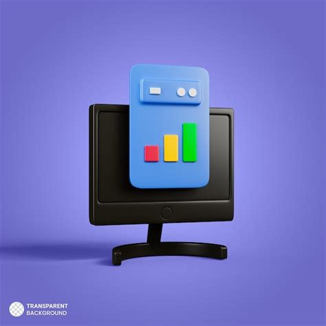 Premium Psd Computer User Interface Icon Isolated 3d Render Illustration