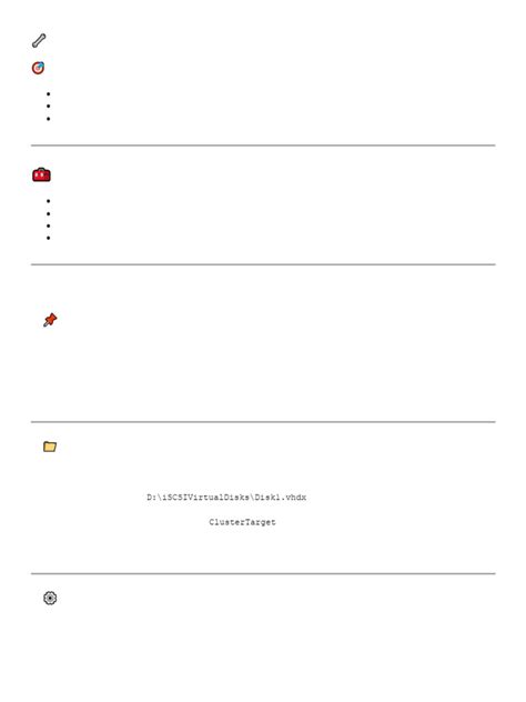 Iscsi Configuration In Windows Server Pre Requisite For Failover Clustering Pdf