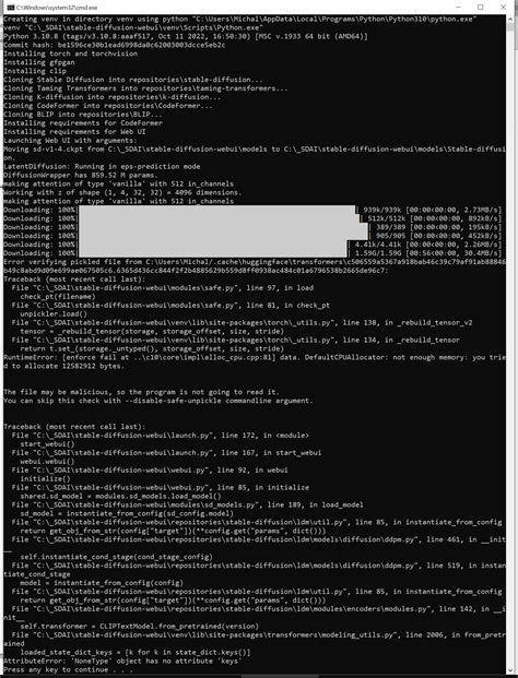 Install Failed Error Verifying Pickled File From · Issue 2775