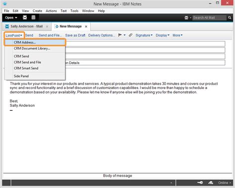 Adding Microsoft Dynamics Crm Contacts As Email Recipients In Ibm Notes Knowledge Base