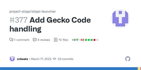 Feat Gecko Code Improvements By Cnkeats · Pull Request 377 · Project Slippislippi Launcher