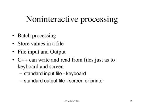 Interactive Io Input From Keyboard Must Prompt User User Friendly