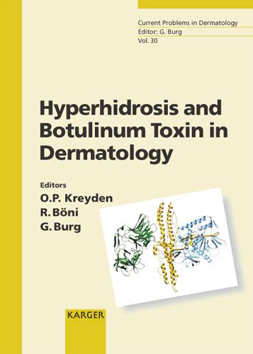 Hyperhidrosis Of The Axilla Hyperhidrosis And Botulinum Toxin In Dermatology Books Gateway