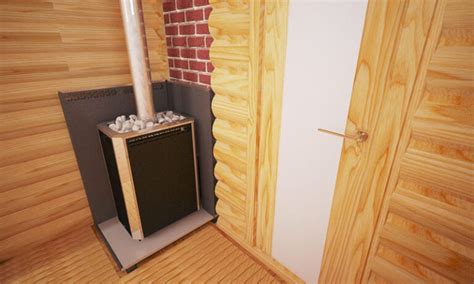 Защитный экран для печи в бане виды материалов