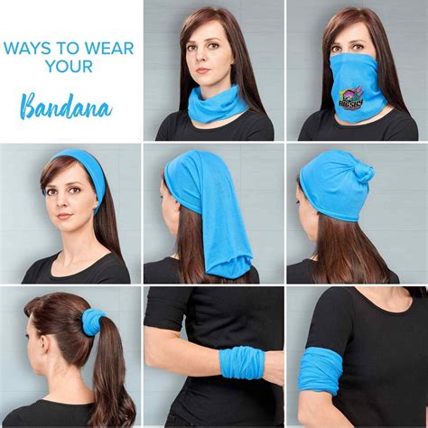 Adults Flexi Tubular Bandana Custom Brands
