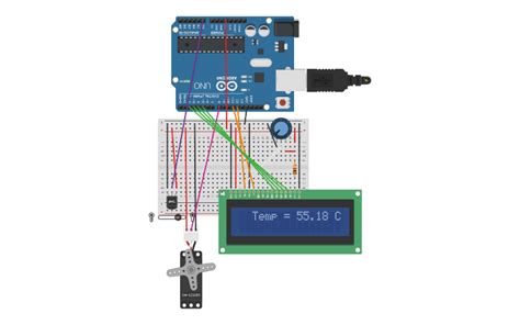 Circuit Design Temp Tinkercad
