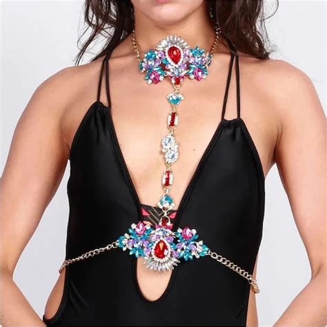 Sexy Body Chain Etsy